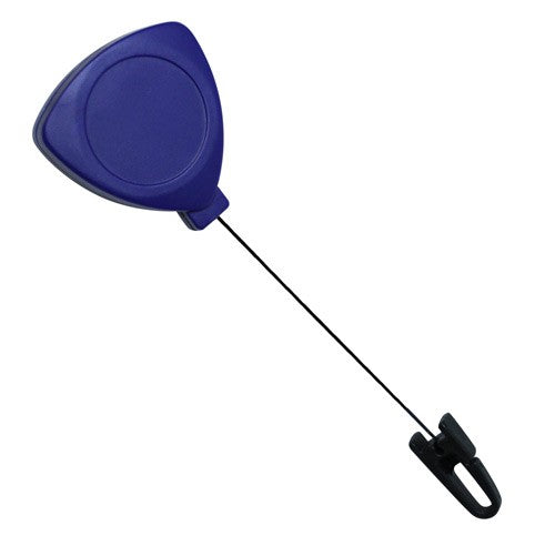 Three-sided Plastic ID Badge Reel for Round Holes – Retractable Reels